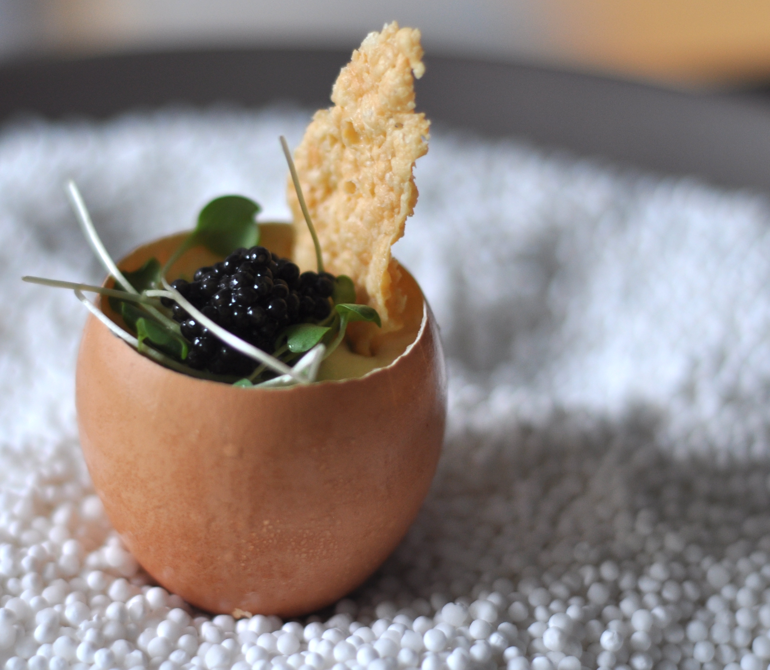 Caviar Egg Cups | Amy Glaze's Pommes D'Amour